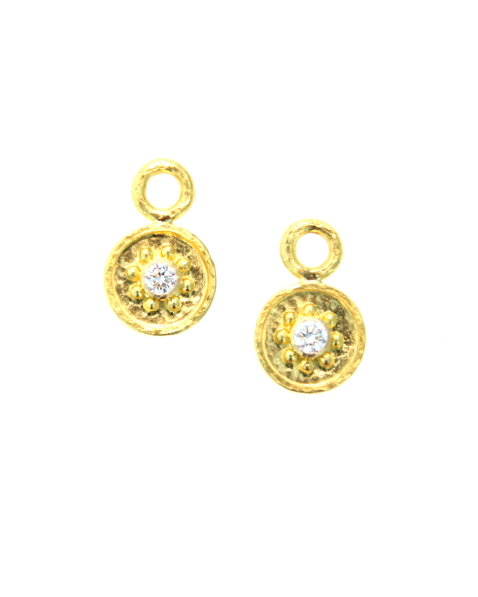 Diamond 'Daisy' Earring Charms – Elizabeth Locke Jewels
