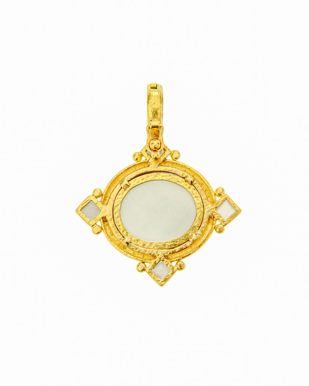 Swimming Pool 'Goddess with Chariot' Pendant – Elizabeth Locke Jewels